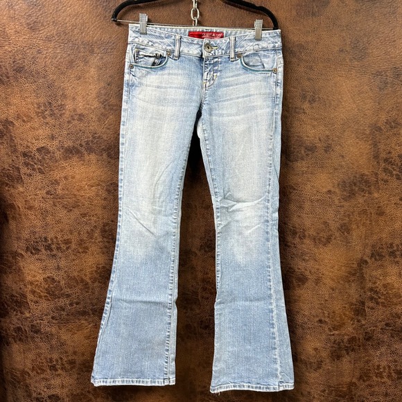 Guess | Jeans | Guess 28 Denim Blue Jeans Embroidered Pockets Daredevil ...